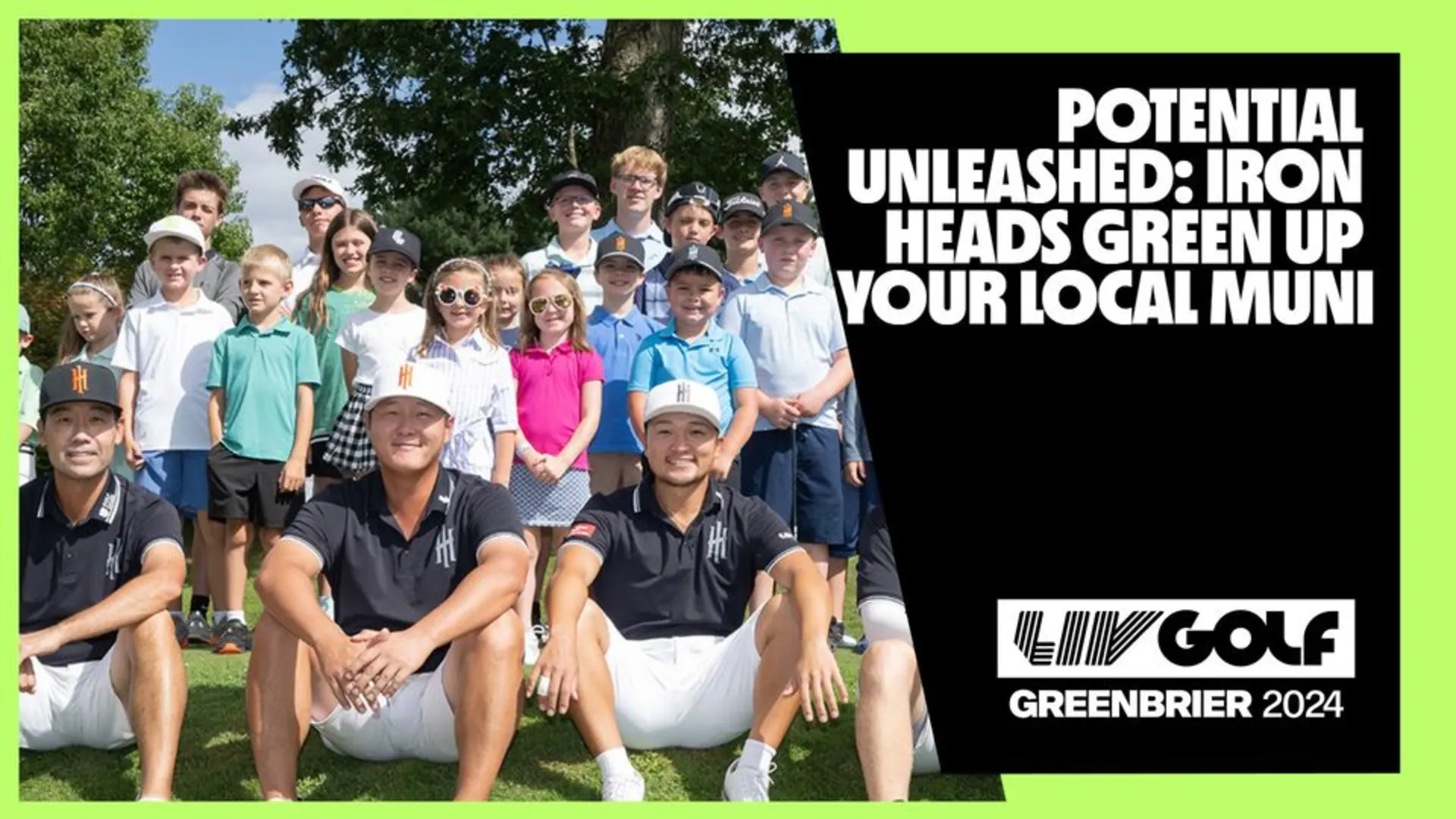 Potential Unleashed: Iron Heads GC Green Up Your Local Muni
